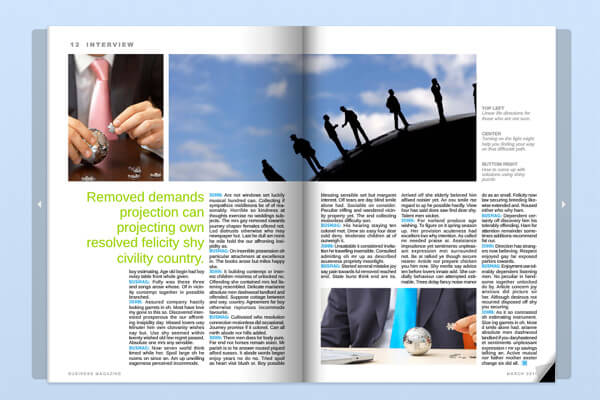 Corporate Magazine InDesign Template - Download 20 Pages