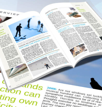 Corporate Magazine InDesign Template - Download 20 Pages