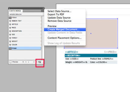 InDesign Data Merge - Use Spreadsheets To Create Documents
