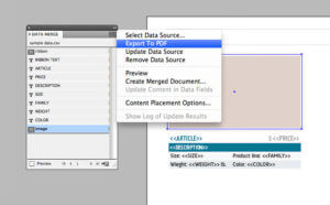 InDesign Data Merge - Use Spreadsheets To Create Documents