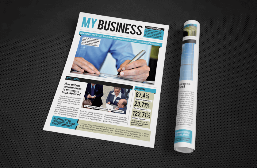 InDesign Newsletter Templates [Free Template Download ]
