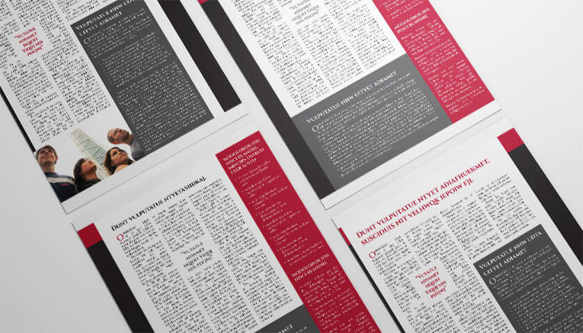 17 x 11 Tabloid Size - Political Newsletter Tabloid in InDesign