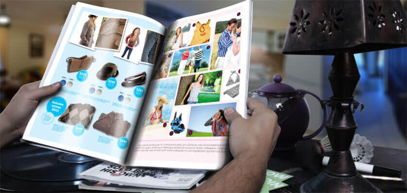 6-Page Product Catalogue Template with Order Form