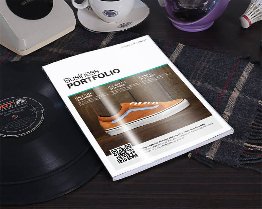 Shoes Retail Catalog Template - 6 Pages