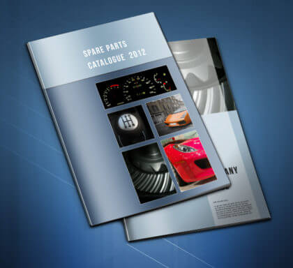 Spare Parts Catalogue InDesign Template - make your own catalog.