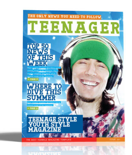 Teenage Magazine Template. Download 24 Unique Layouts.