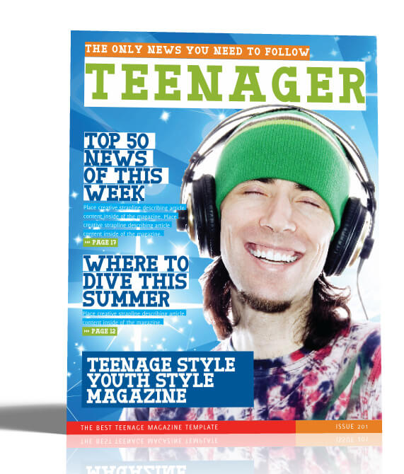 Teenage Magazine Template. Download 24 Unique Layouts.